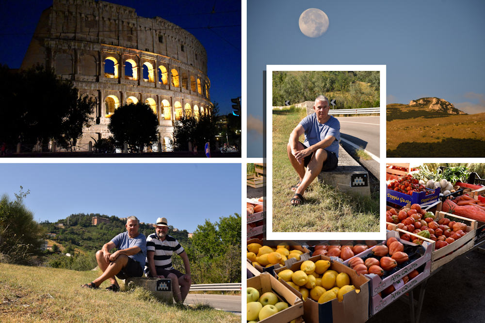 George and Nick's Summer 2022. Mottisfont. Bruges. Amsterdam. Edam. Abruzzo. Delft. Zaansee ...